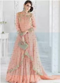 Georgette Long Dress | Daraz Life